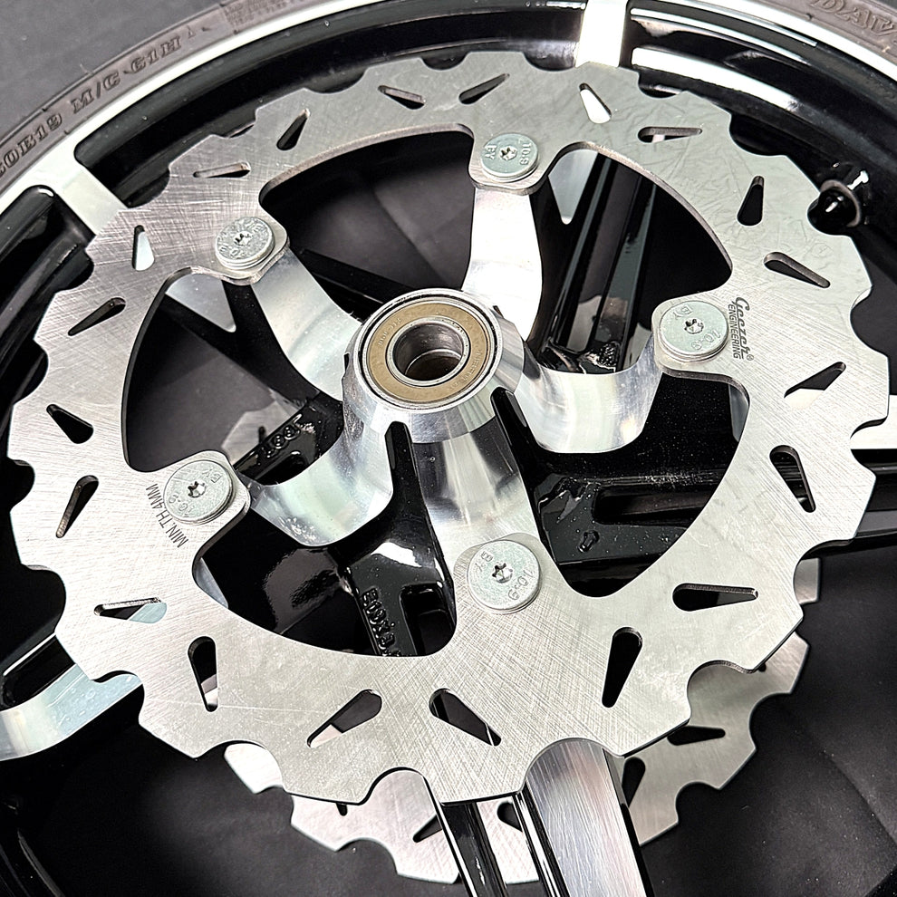 NEW - JUST IN! 12.6" spoke-mounted Performance Brake Rotors for Tourin