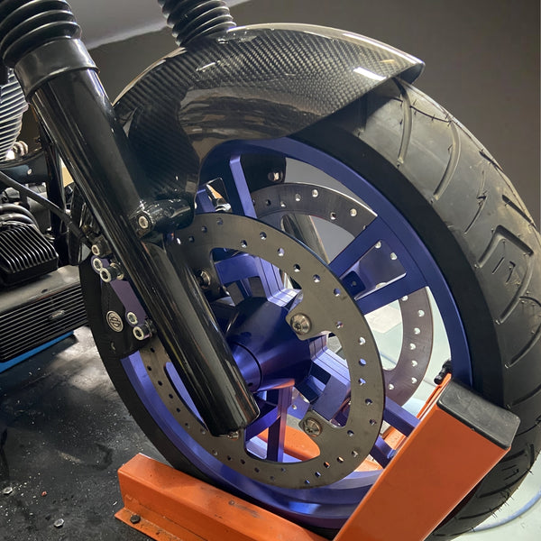 NEW!!! Carbon Fiber front fenders for Harley touring models!